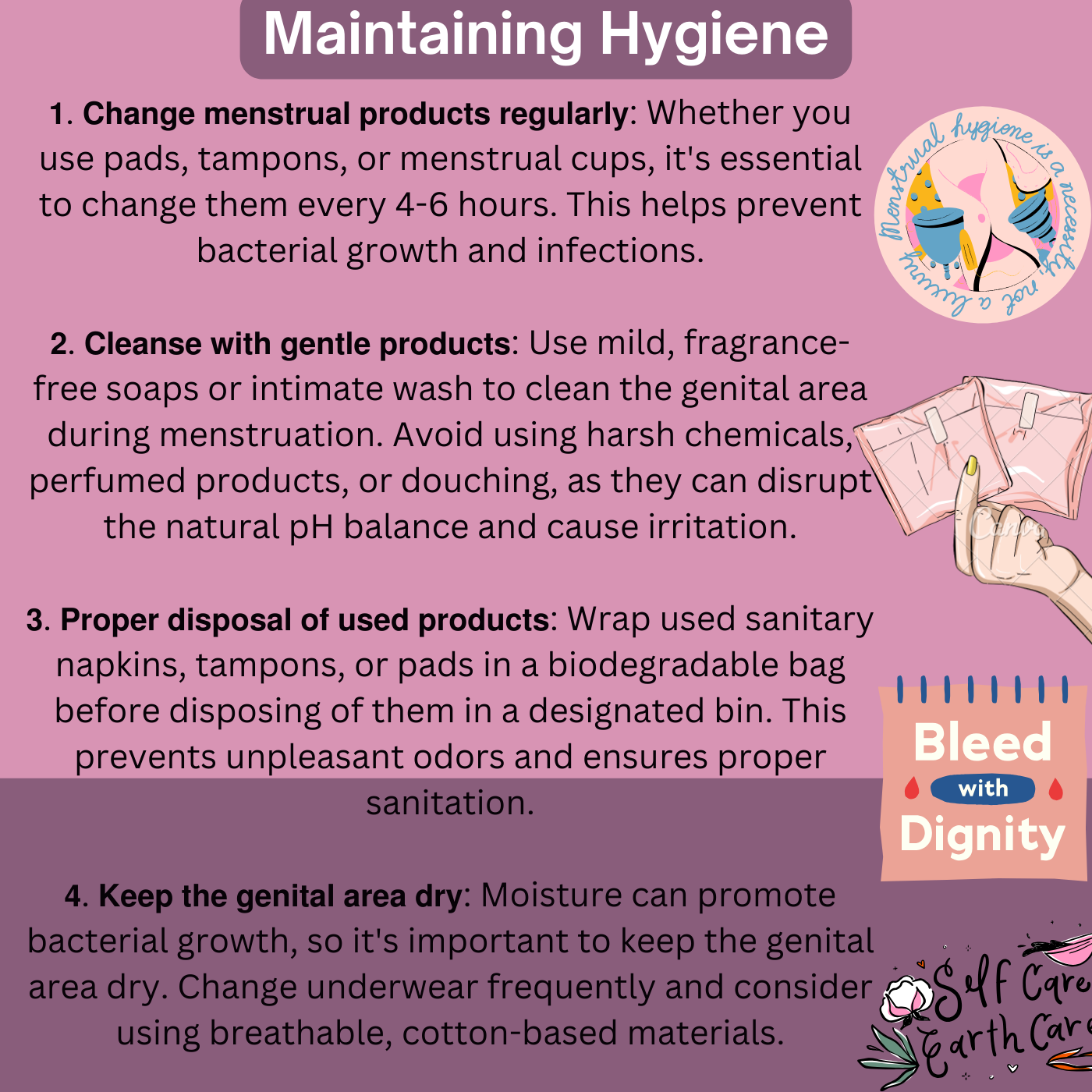 Menstrual Health: Debunking Myths and Promoting Good Practices - Dr ...